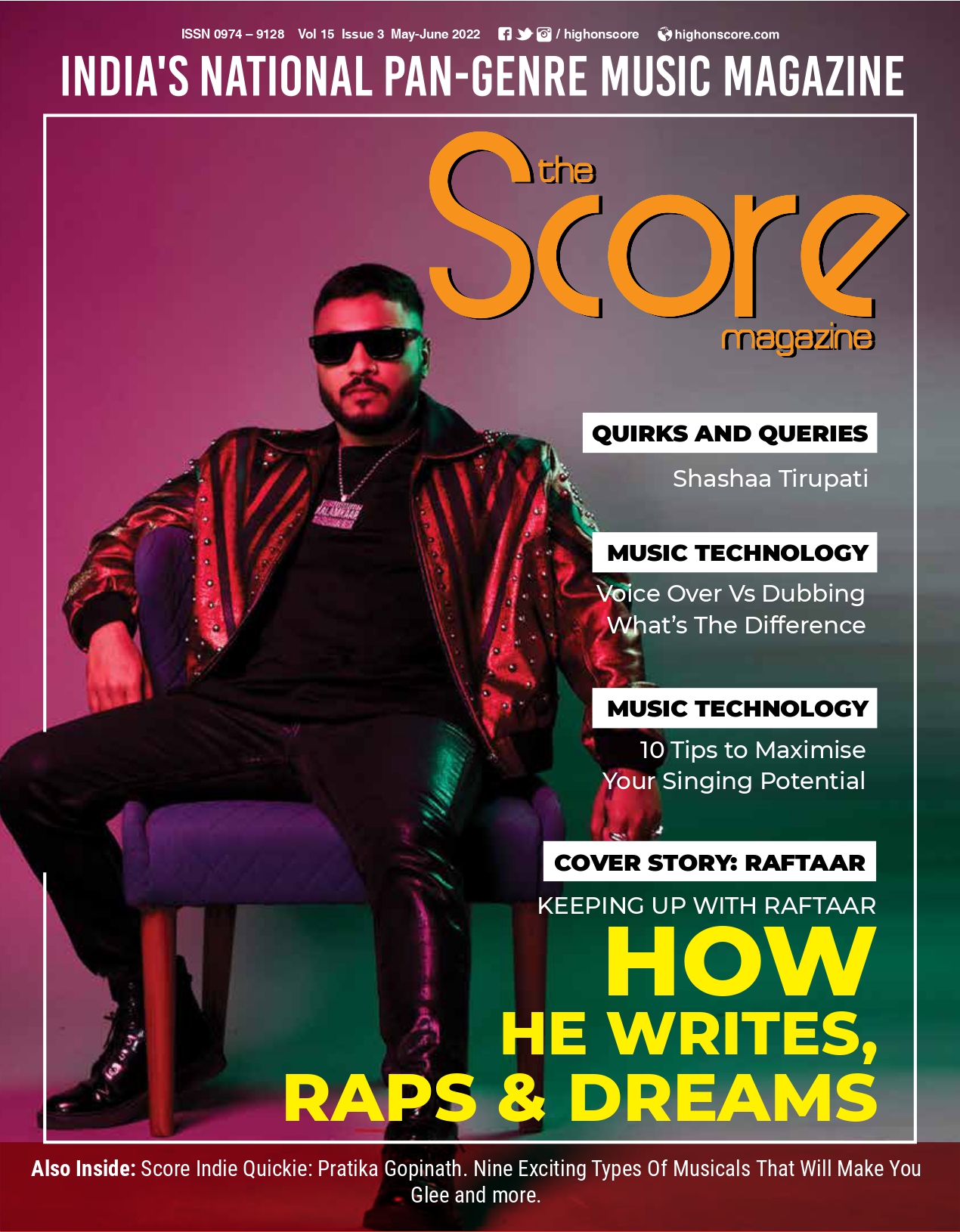 Magazines - Highonscore | The Score Magazine